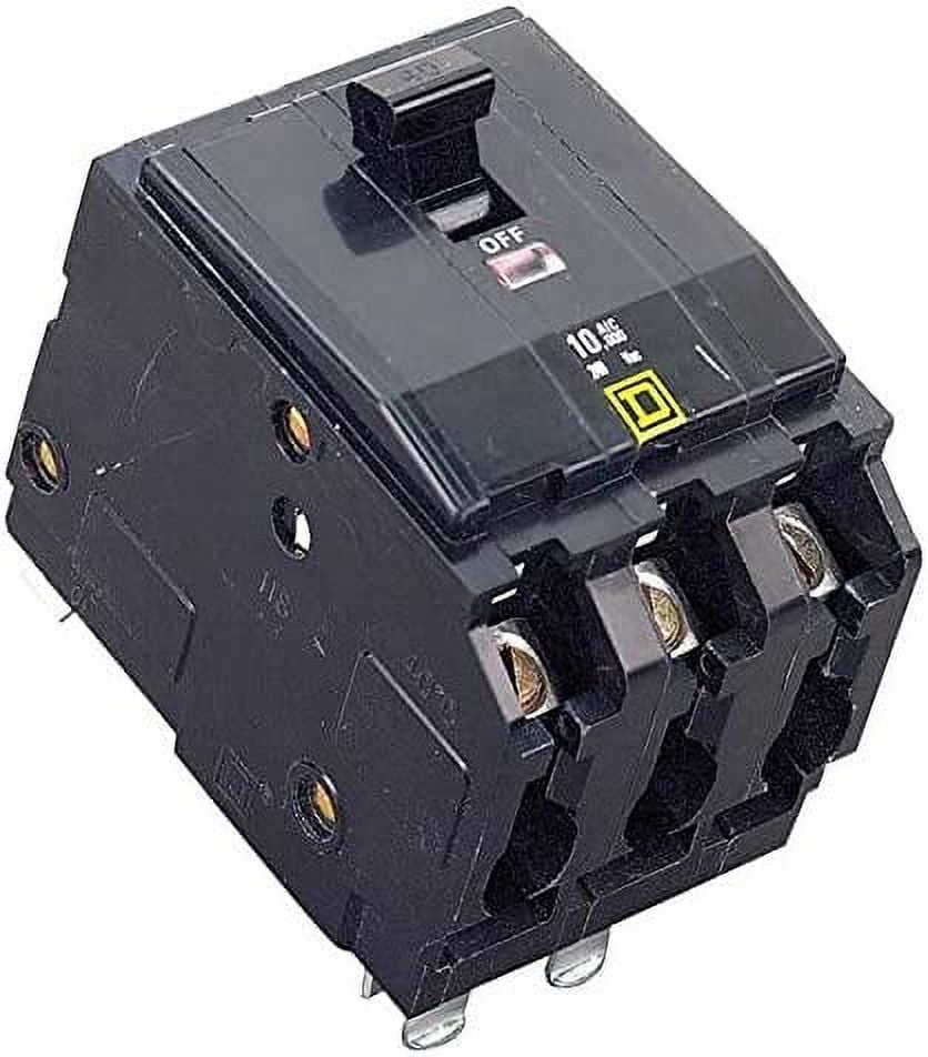 Square D QO330 Plug-In Mount Standard Miniature Circuit Breaker 3-Pole ...