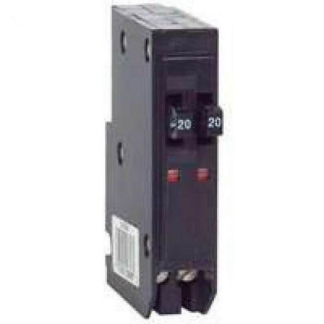 Square D QOT2020 Tandem Circuit Breaker, 20/20 Amp, 3/4" - Walmart.com