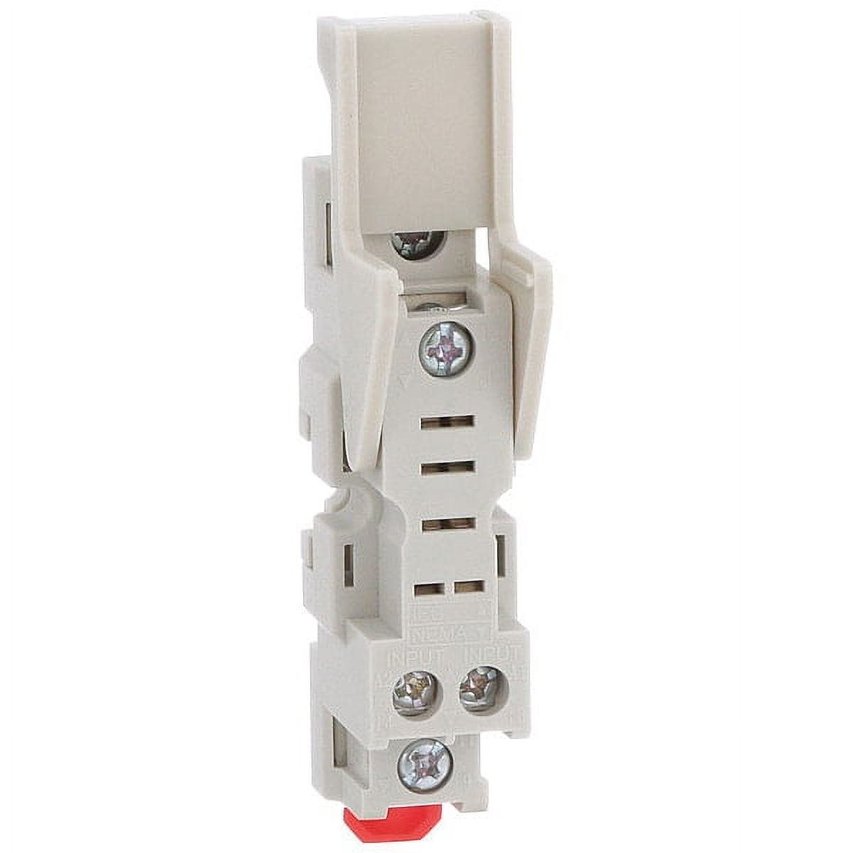 Square D Relay Socket, Square, 5 Pins, 15 A 8501NR41B - Walmart.com