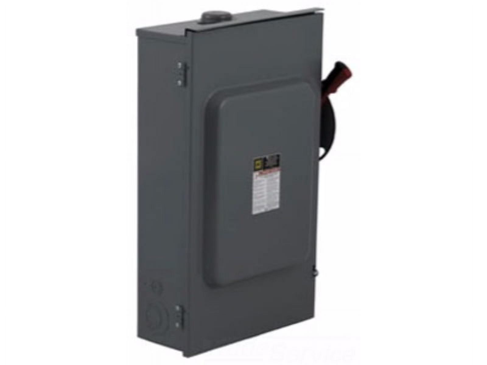 Square D Safety Switch, Non-Fusible, 100 A, Steel HU363RB - Walmart.com