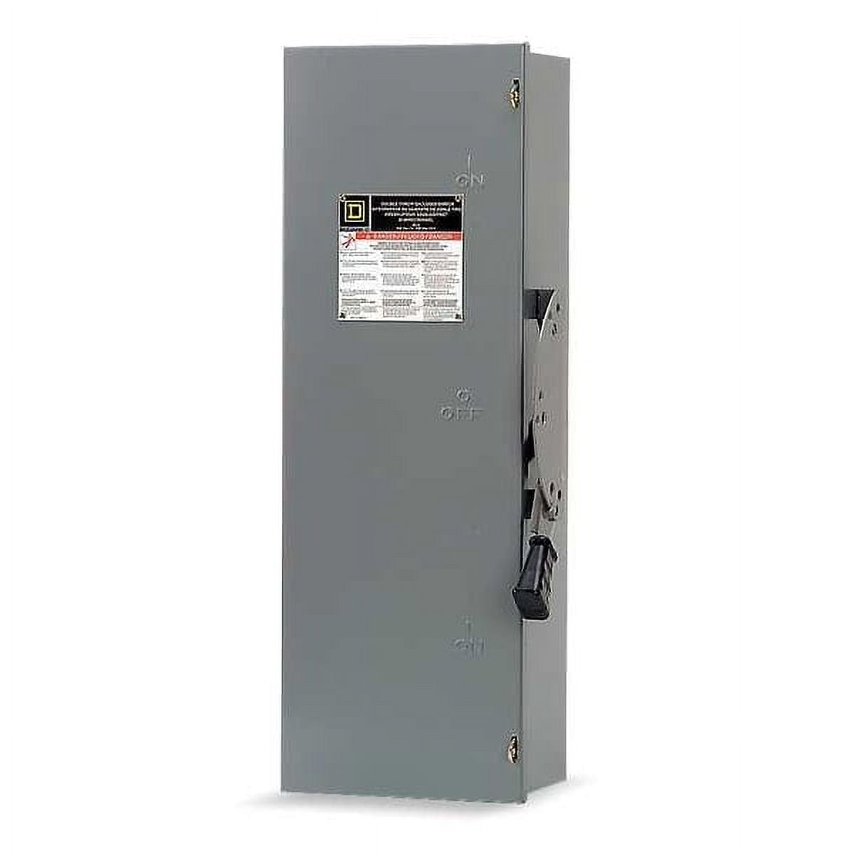 Square D Safety Switch, Non-Fusible, 30 A, Steel DTU361 - Walmart.com