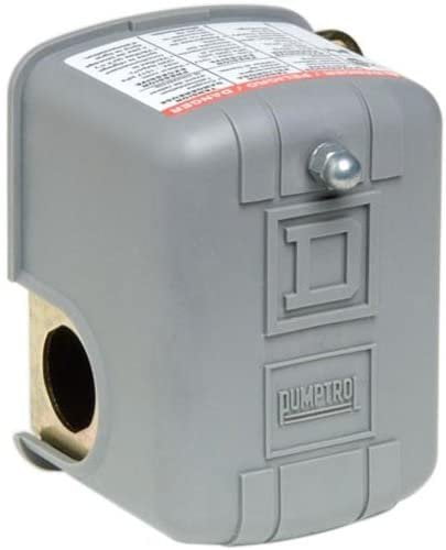 Square D by Schneider Electric FSG2J20M4CP 20-40 PSI Pumptrol Water ...
