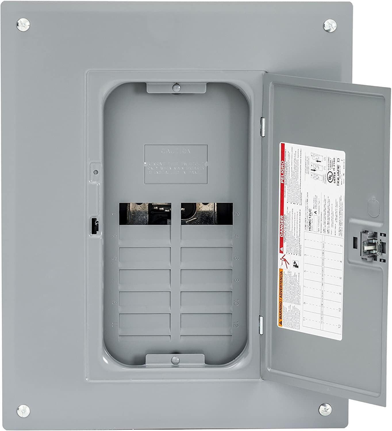 Square D by Schneider Electric HOM1224L125PGC Homeline 125 Amp 12-Space ...