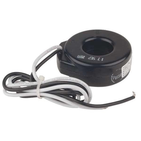 Solid Core Current Transformer, 0 to 50A, 0 to 5A, 4 ft 18 AWG Leads ...