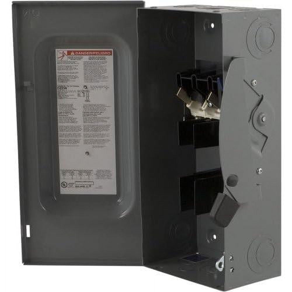 Square D - Square D D223N 100 Amp 240Vac Single Throw Safety Switch 2P ...