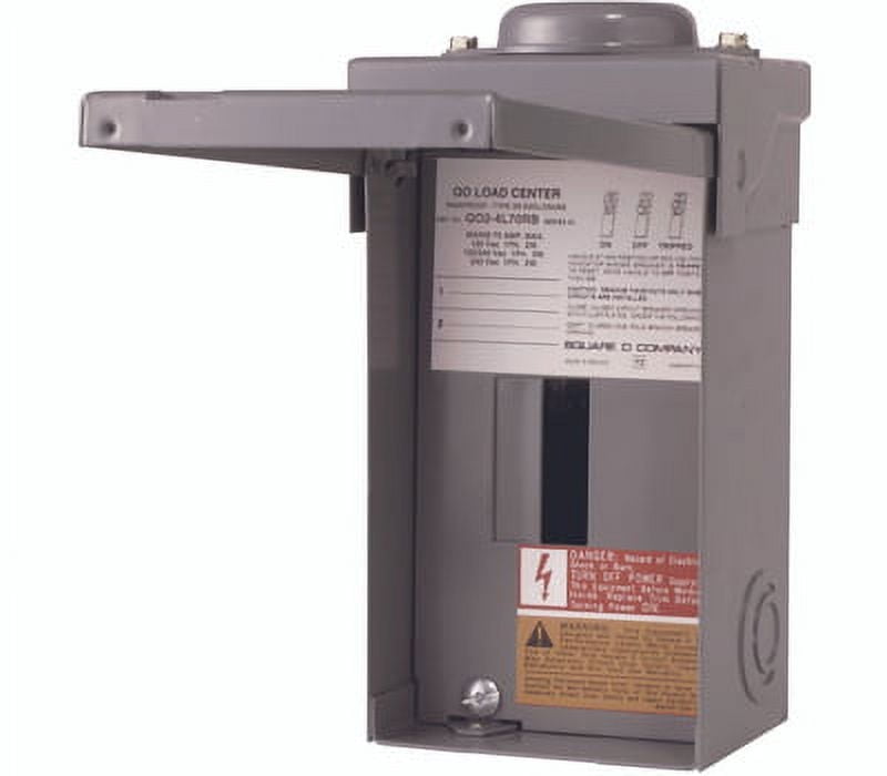 Square D Square D QO24L70RBCP QO 70 Amp Main Lug Load Center - Walmart.com