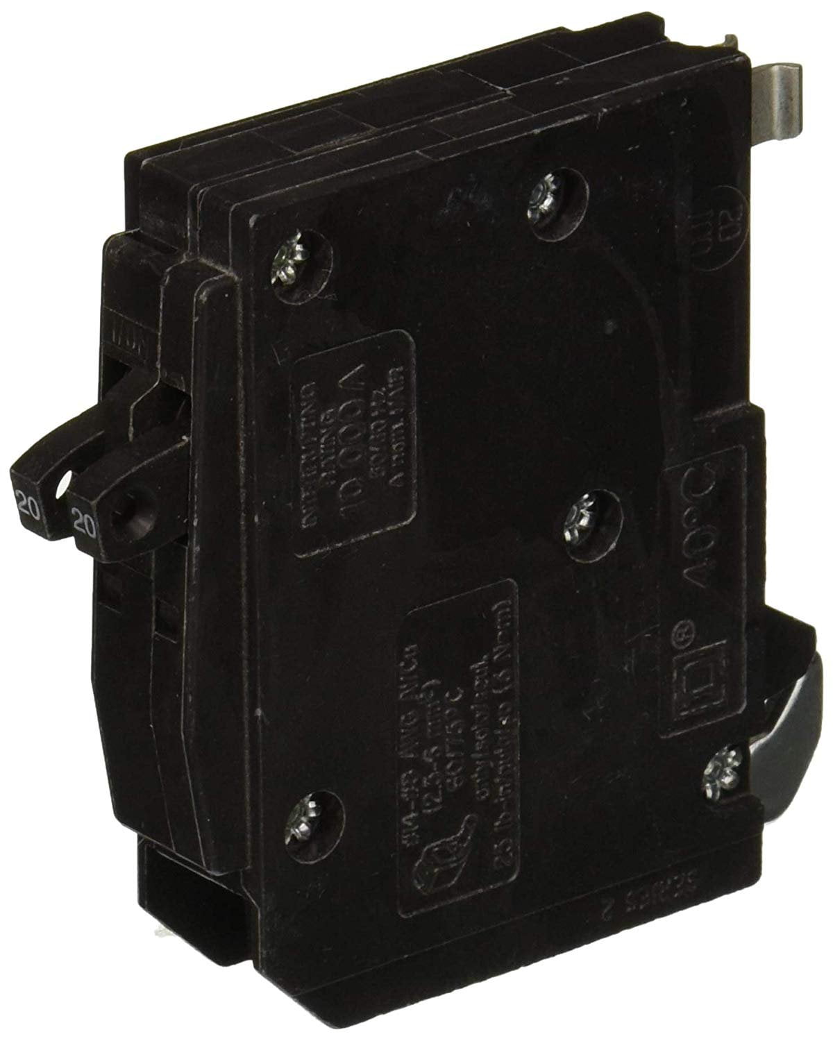 Square D Square D QOT2020CP QO 20 Amp Single Pole Tandem Breaker ...