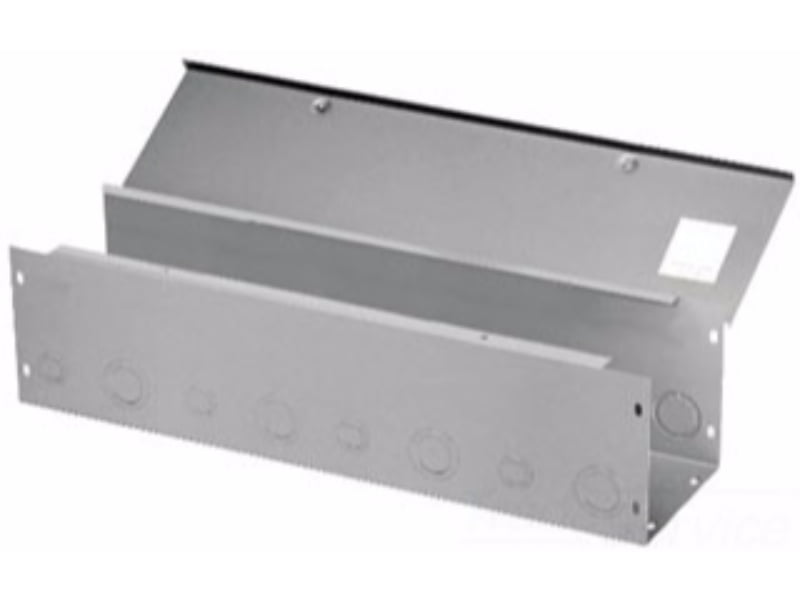 Square D Straight Section Wireway, 1 Rating, Steel, Powder Coated ...