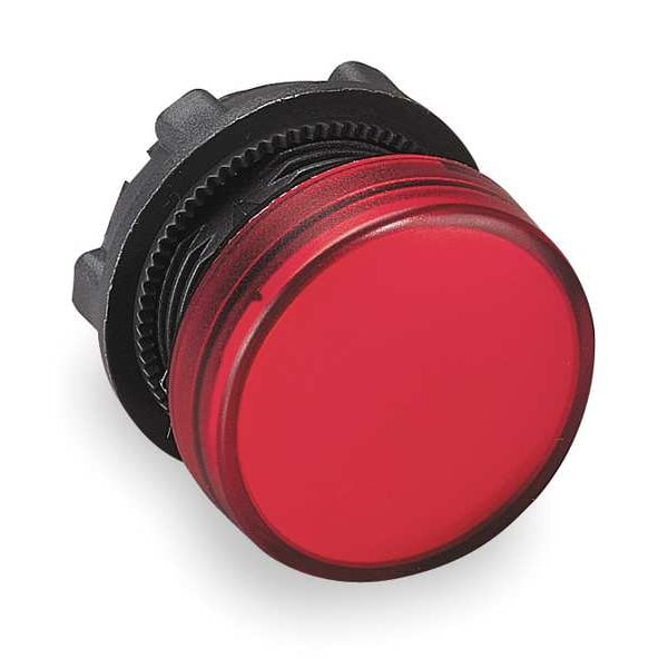 Schneider Electric Pilot Light Head, Red, LED, 22 mm ZB5AV043 - Walmart.com