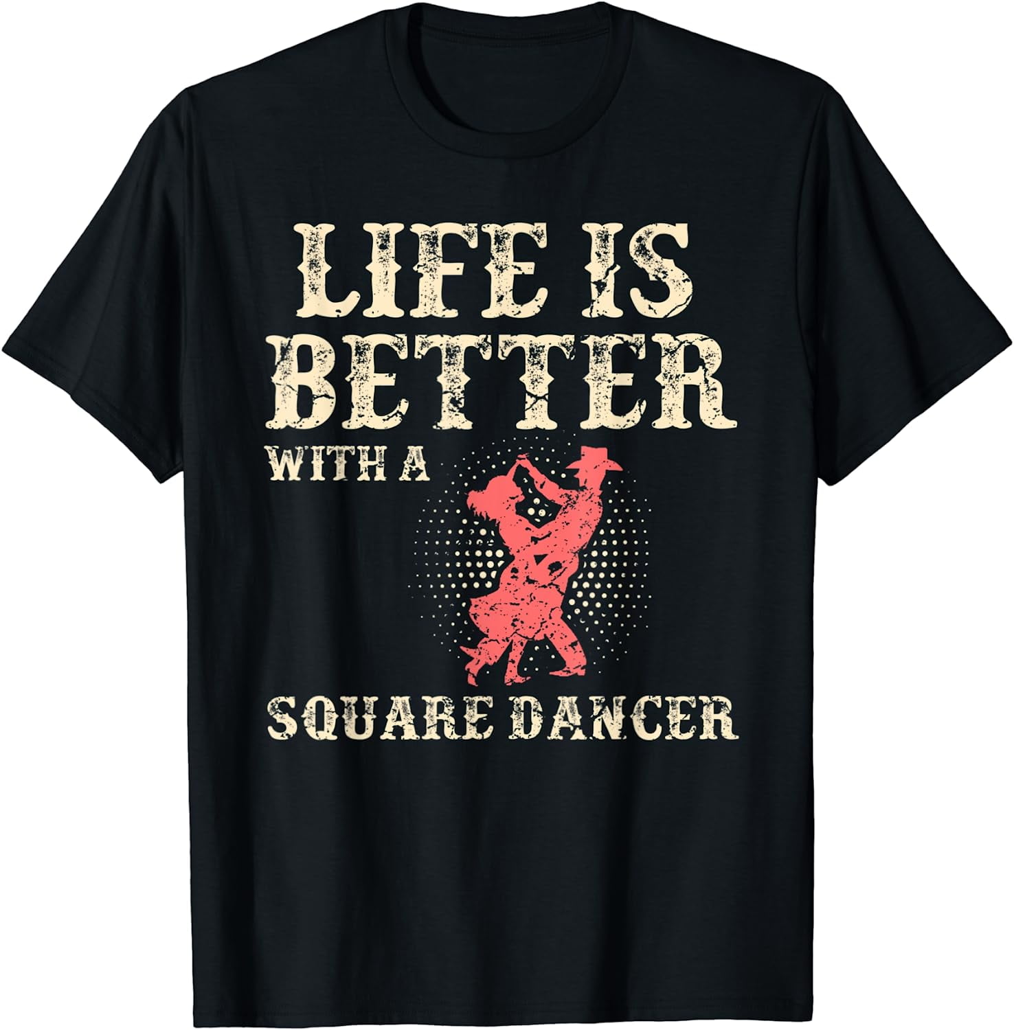 Square Dance Western Dancing Line Dancer T-Shirt - Walmart.com