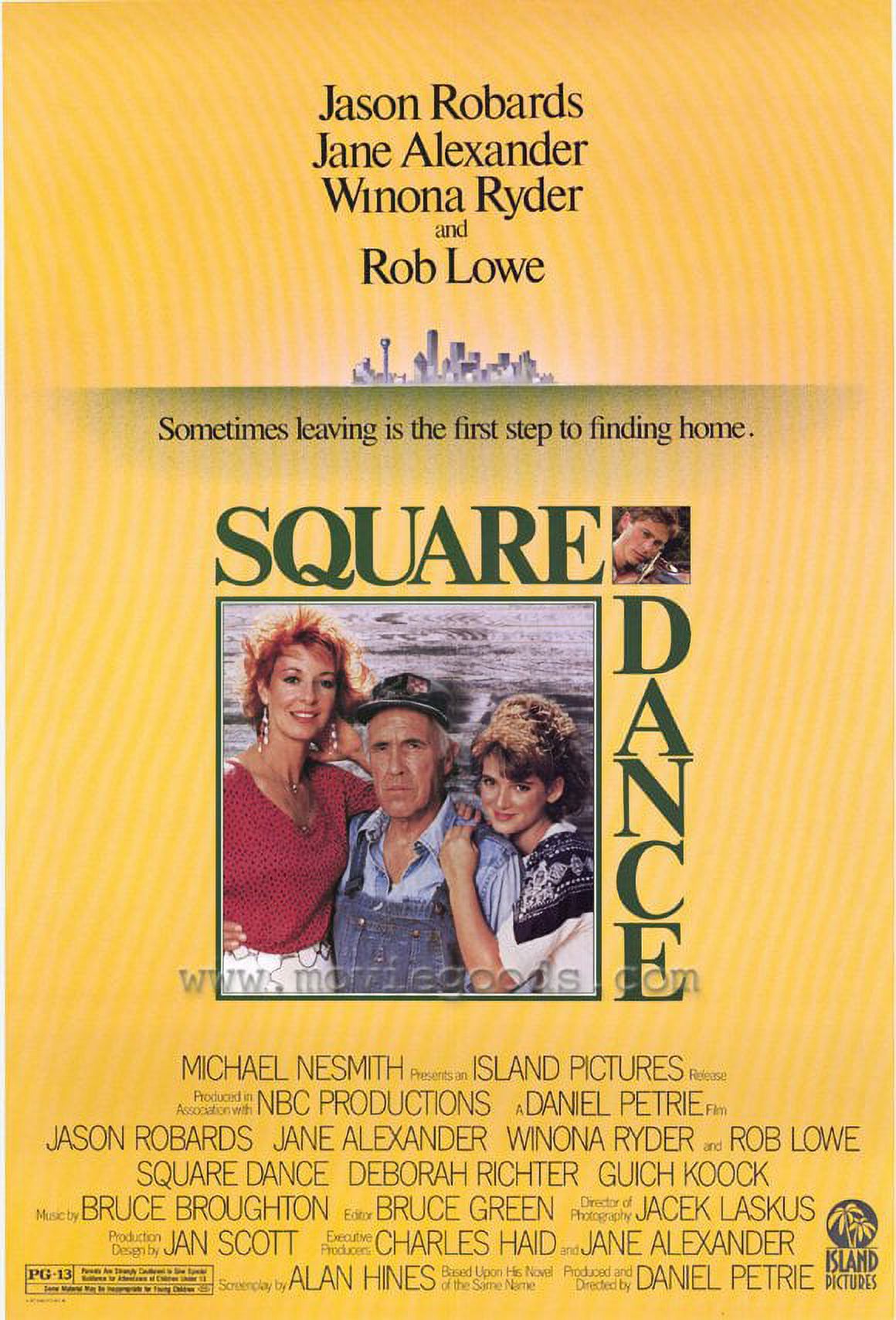 Square Dance - movie POSTER (Style A) (11" x 17") (1987) - Walmart.com