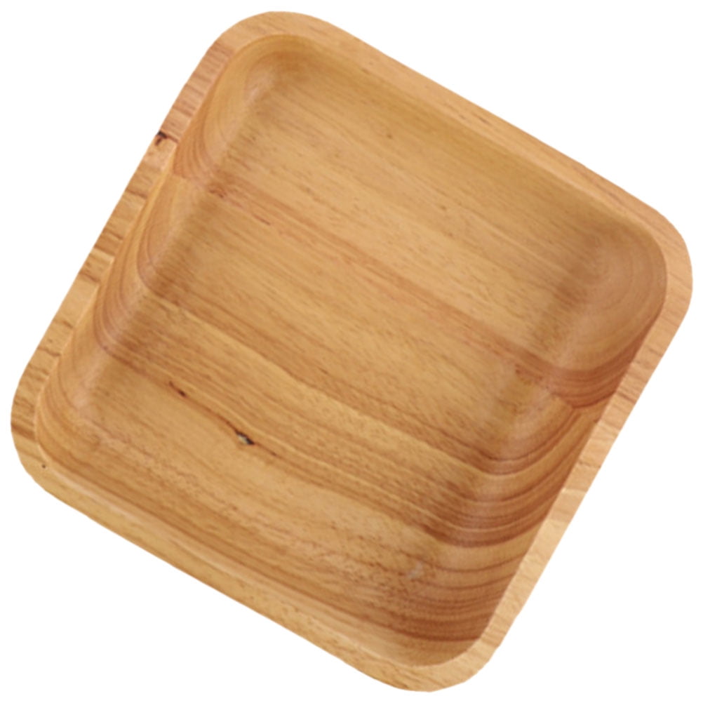 Square Designed Tray Dessert Serving Bowl Daily Use Tray Compact ...