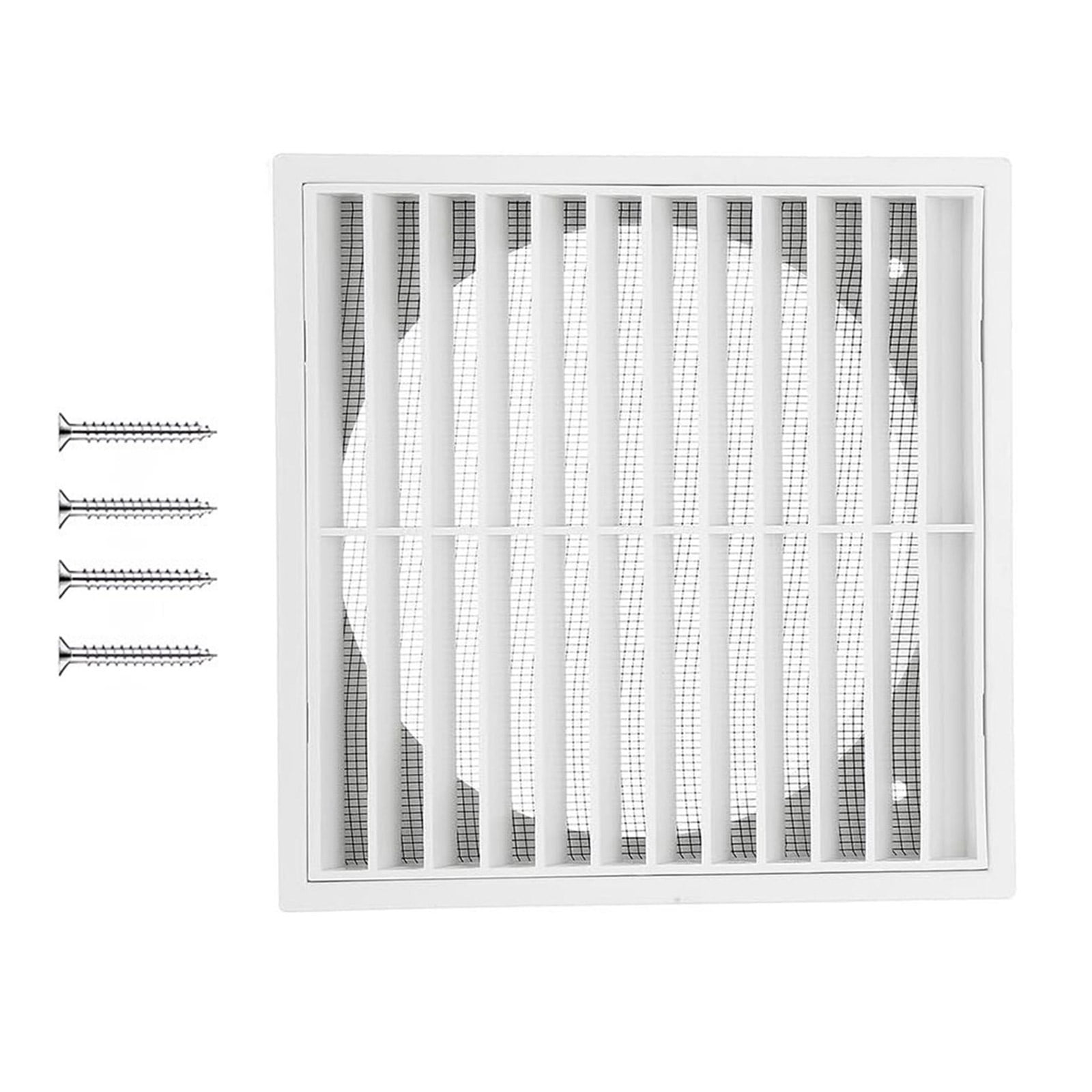 Square Diffuser Ducting Ventilation Cover with Screen Meshes Air Vent ...
