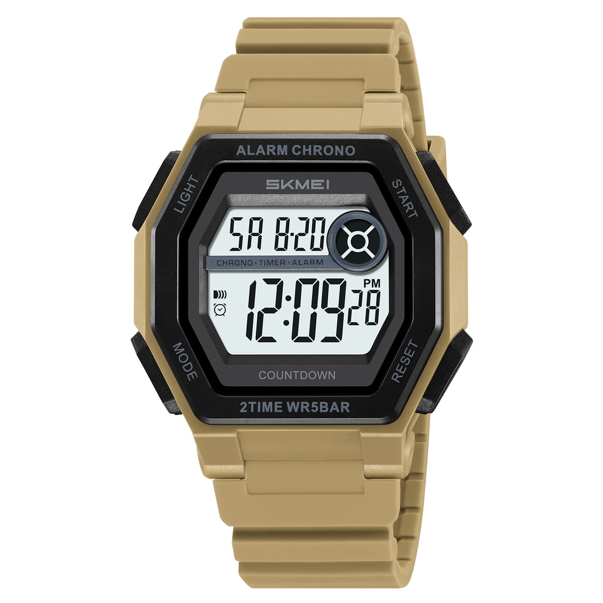 Square Digital Watch for Teens - Fashion Sports Watch with Alarm ...