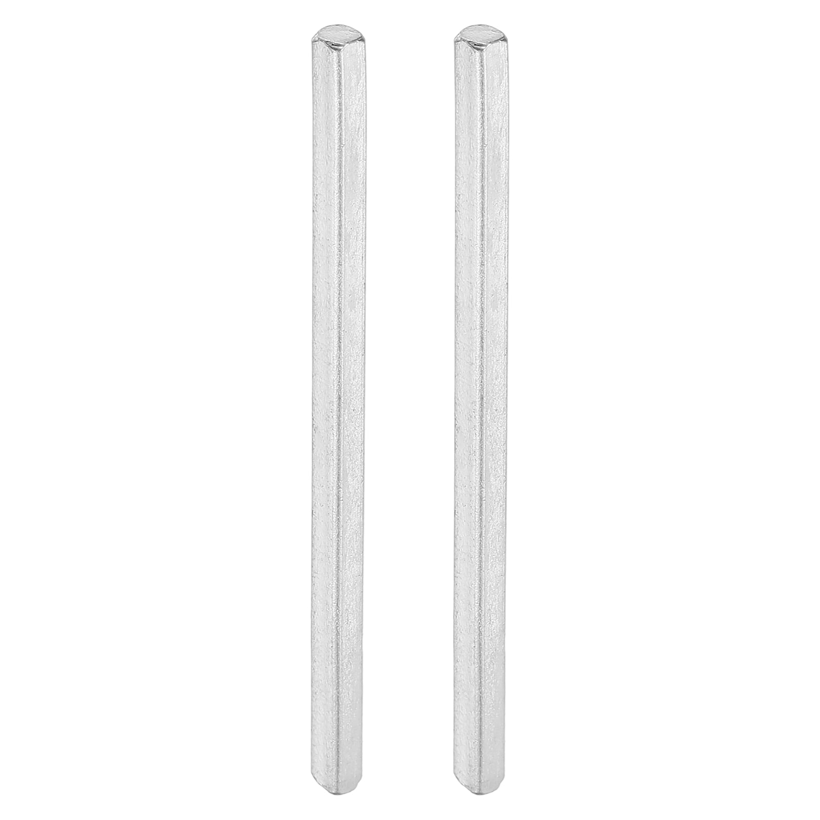 Uxcell Square Door Knob Spindle 80x4mm, Nickel-plated Iron Spare Door ...