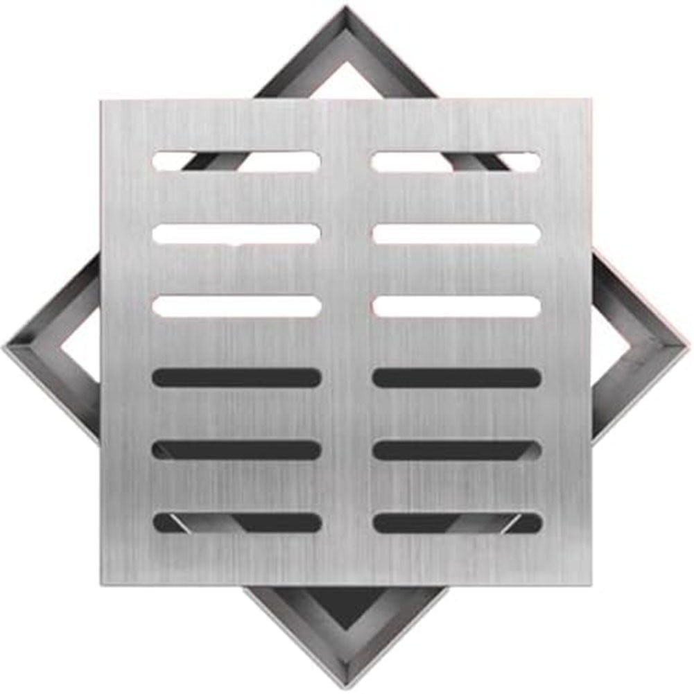 Square Drain Cover Heavy Sewage Grate Square Drain Grate for Patio Lawn ...