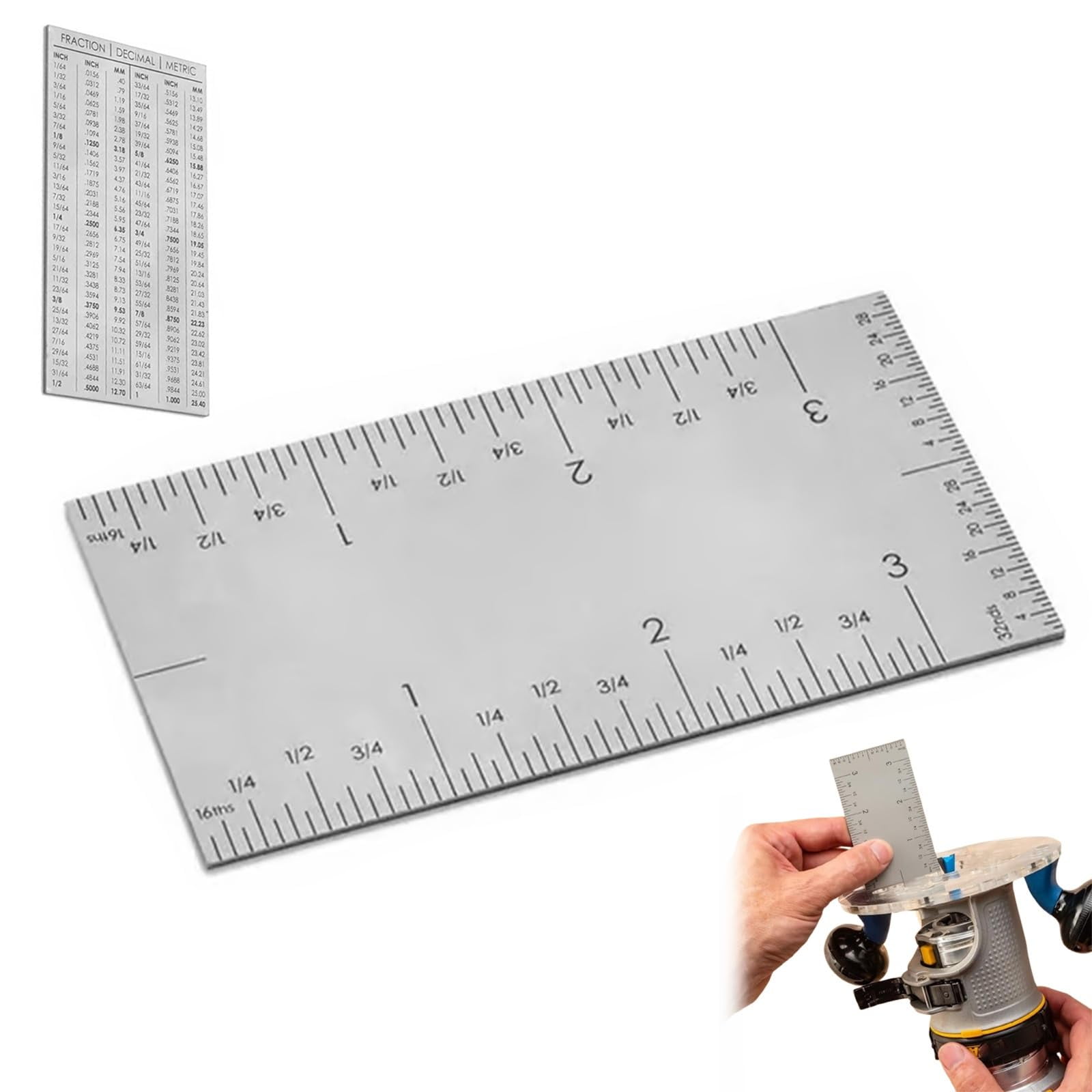 Square Edge Ruler,3'' Pocket Rule,Stainless Steel Square Shaped Rule ...