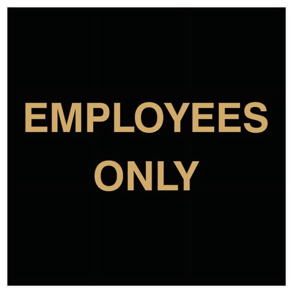 All Quality Classic Slide Door Sign - Red / Yellow - Small 4 x 1.25 ...