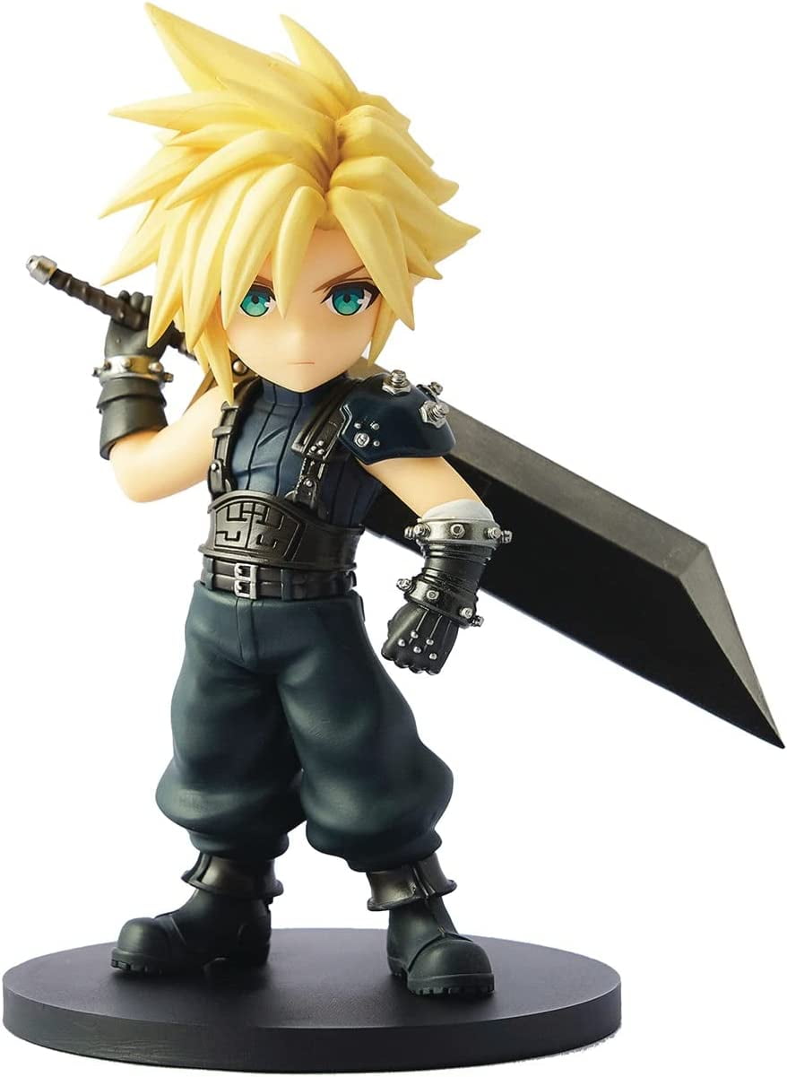Square Enix Final Fantasy VII Remake: Cloud Strife Adorable Arts Figure ...