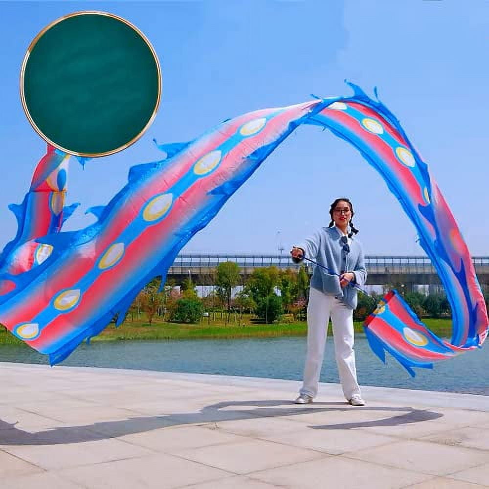 Square Exercise Dance Outdoor Flinging Fitness Dragon POI Wu Long 3D ...