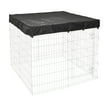 TRIXIE Small Portable 1-Level Wired Indoor Playpen for Small Animals ...