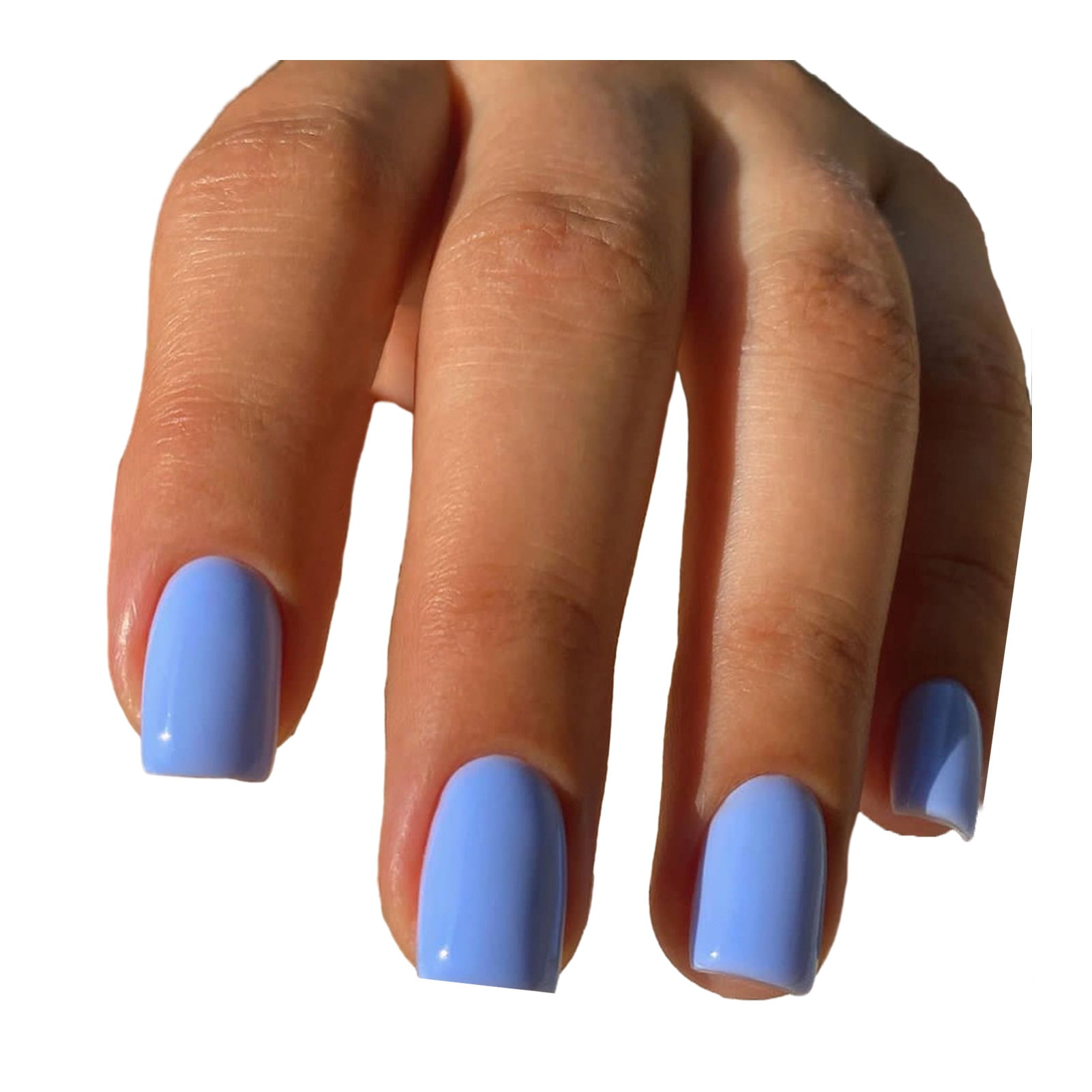 Square Fake Nails - Natural-Looking, Perfect Fit, Seamless Cuticle ...