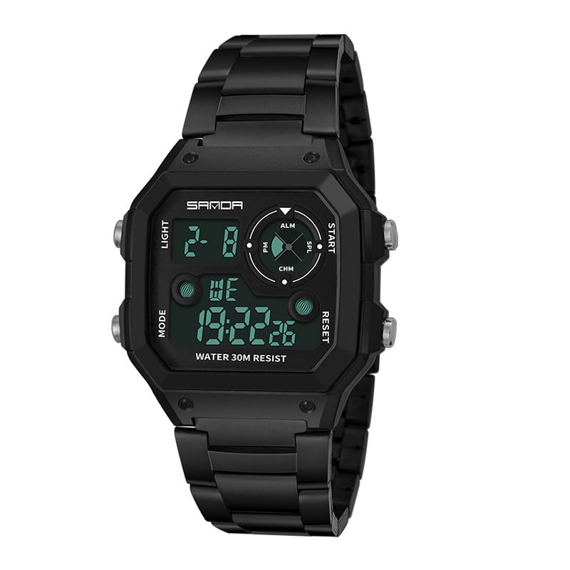 Square Fashion Trend Men's Watch Waterproof Luminous Multifunction ...
