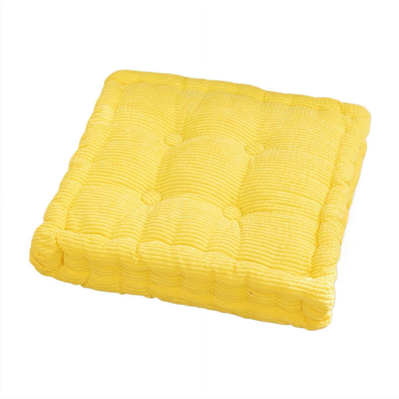 Square Floor Seat Pillows, Meditation Chair Cushions, Soft Velvet ...