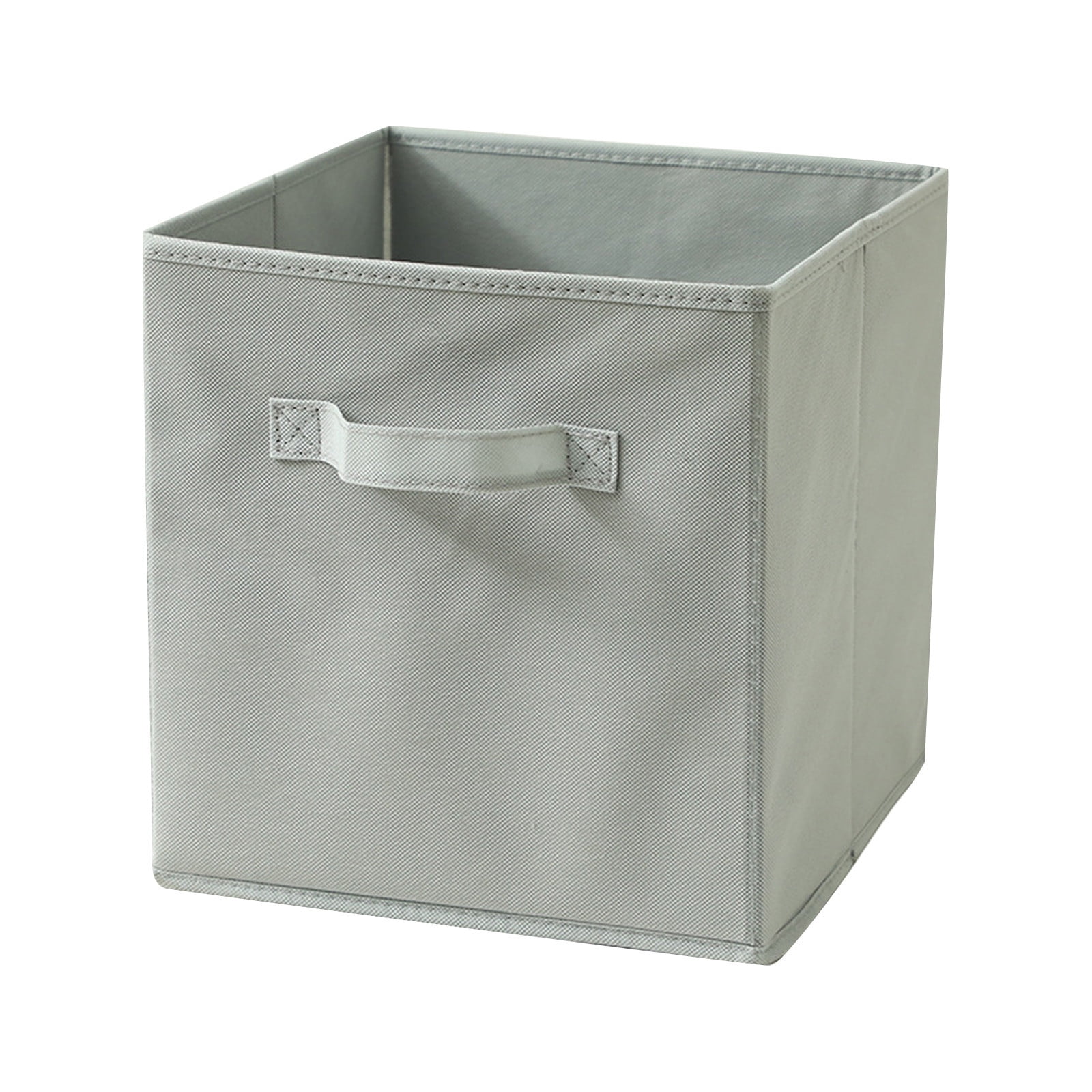 Square Foldable Storage Bins for Home Organization,Non-Woven Fabric Closet Organizer with ...