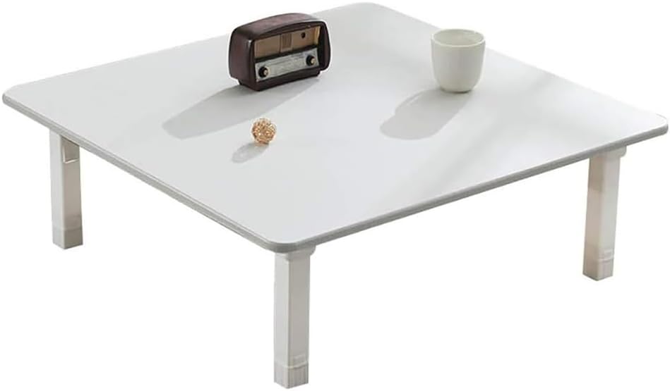 Square Folding Table, Japanese Style Low Round Table, Coffee Table ...