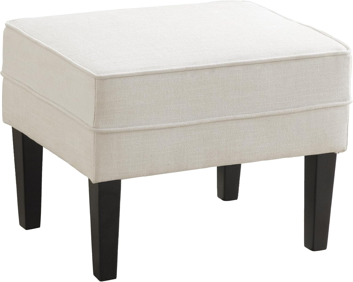 Square Foot Stools Ottoman, Foot Rest Stool, 20 Inch Ottoman with Solid ...