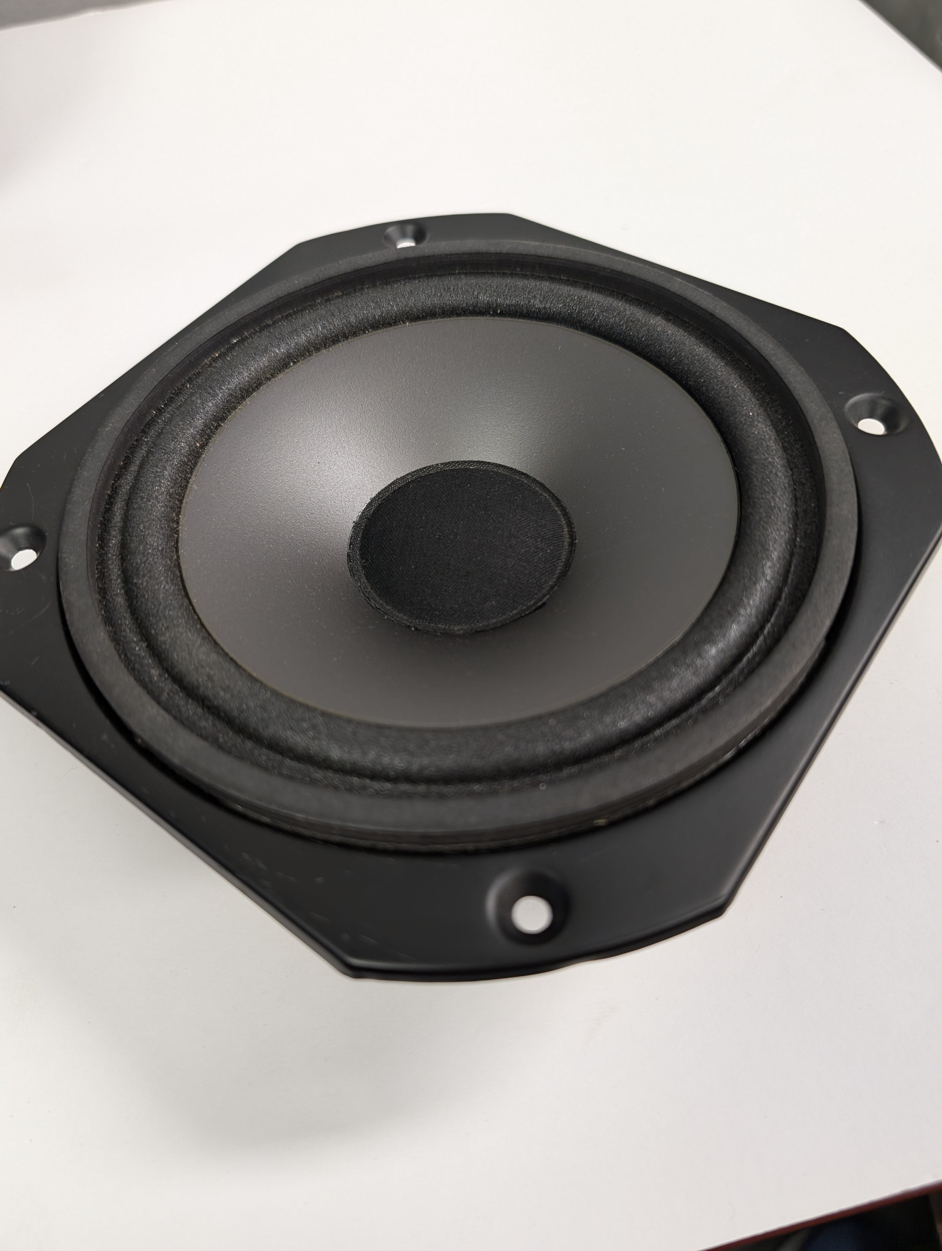 Square Frame 7" Poly Cone Woofer - Walmart.com