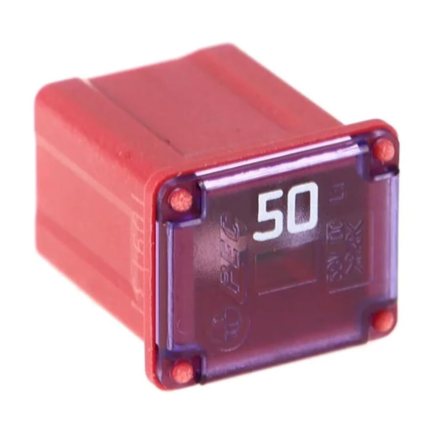 Square Fuse 20A 25A 30A 40A 50A Fuse Tube Waterproof Fuse Box - Walmart.com