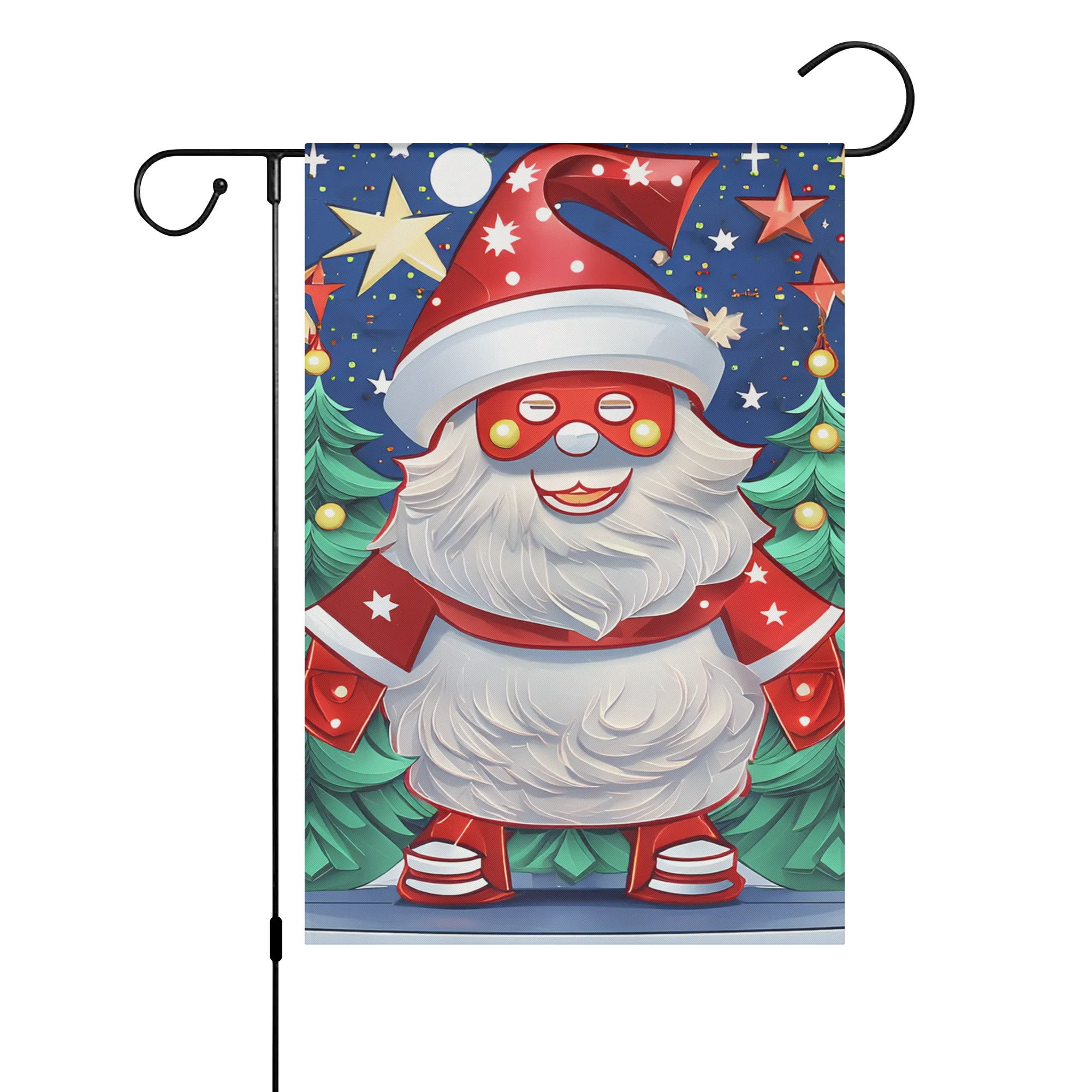 Square Garden Flag Christmas Double Sided Outdoor Flag Durable and ...