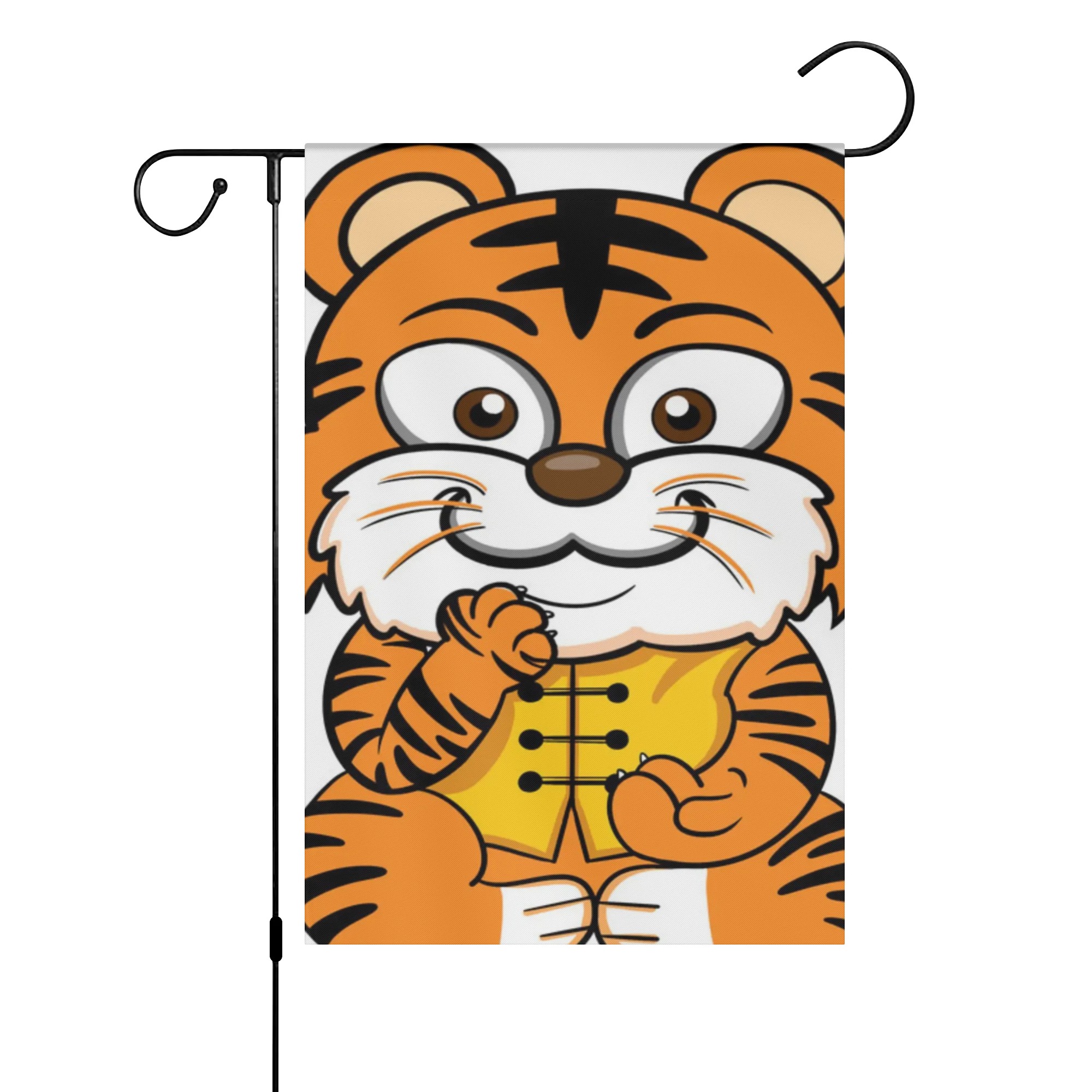Square Garden Flag Cute Pets Style Double Sided Outdoor Flag Durable ...
