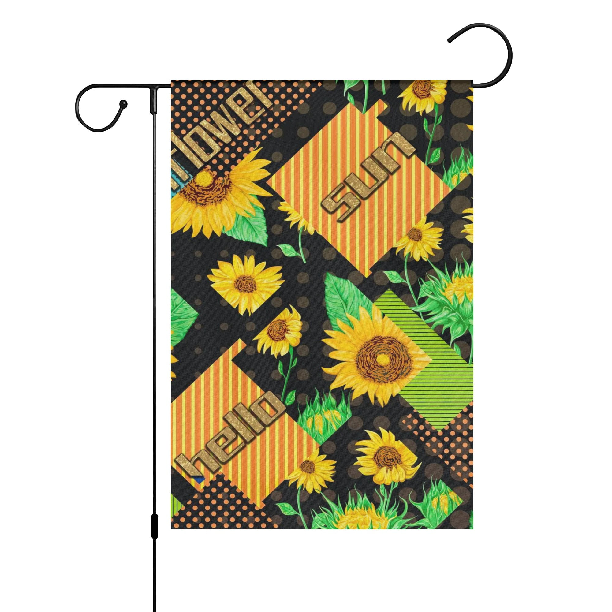 Square Garden Flag Double Beautiful Style Outdoor Flag Durable and ...