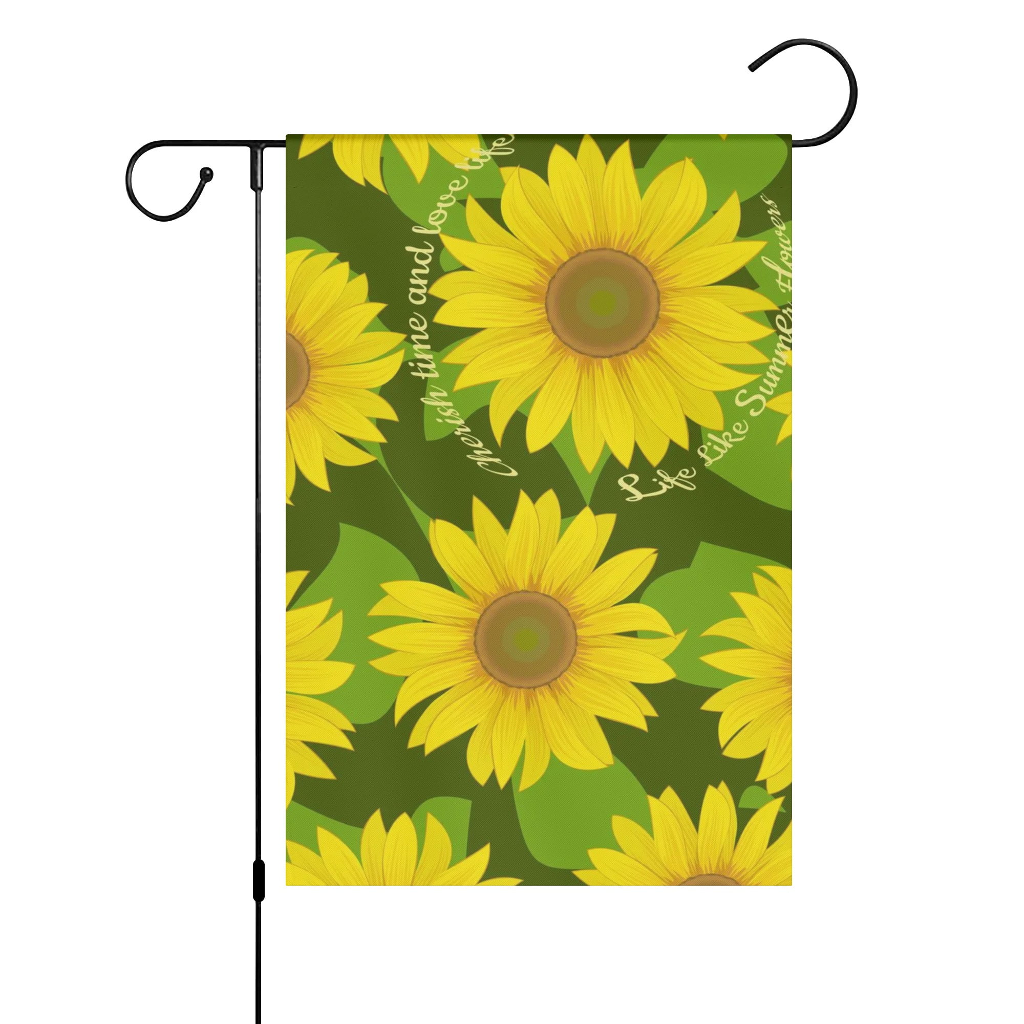 Square Garden Flag Double Beautiful Style Outdoor Flag Durable and ...