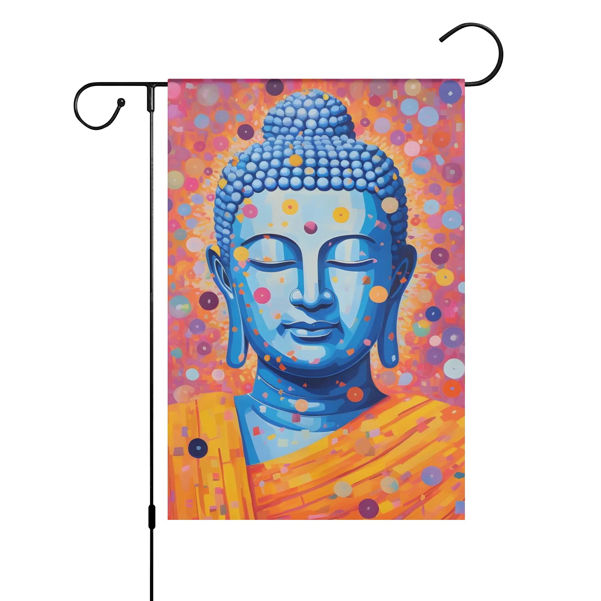 Square Garden Flag Double Exquisite Style Outdoor Flag Durable and ...