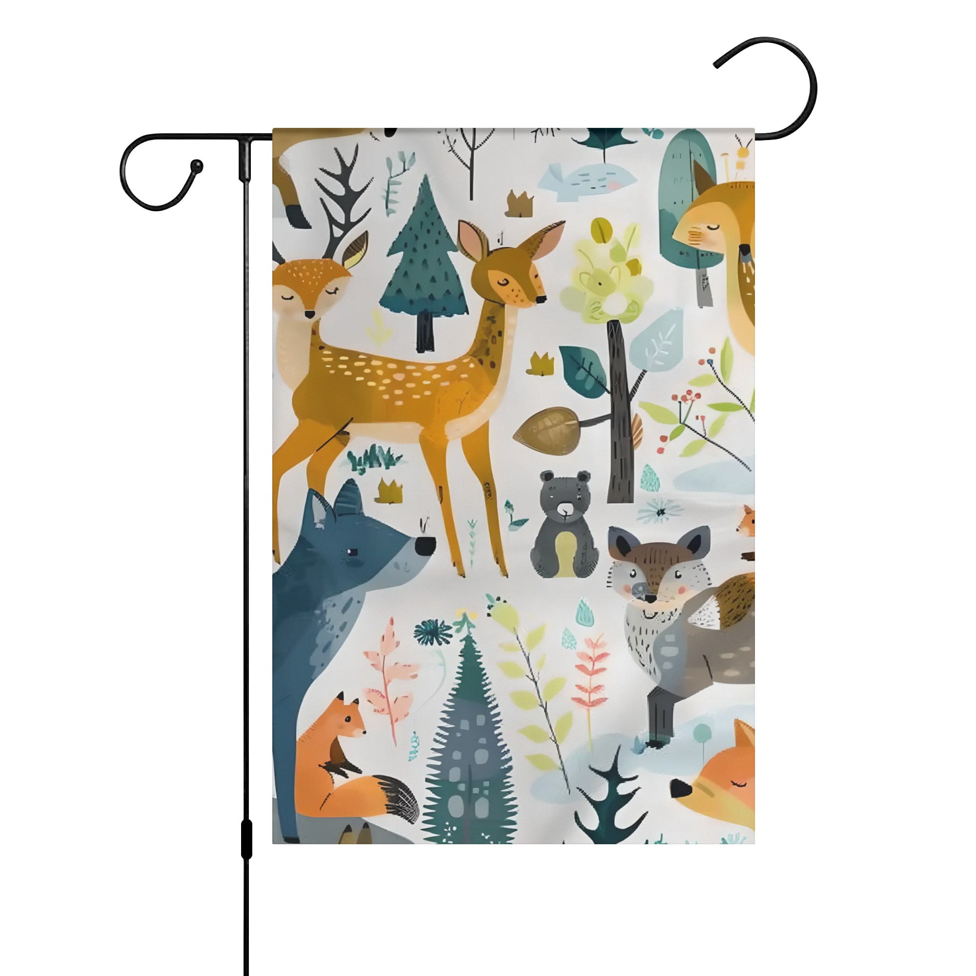 Square Garden Flag Double Sided Beautiful Outdoor Flag Durable and ...