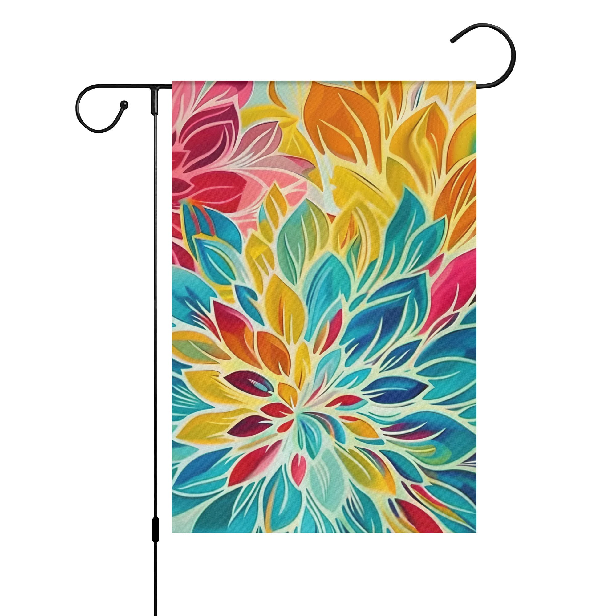 Square Garden Flag Double Sided Beautiful Style Outdoor Flag Durable ...