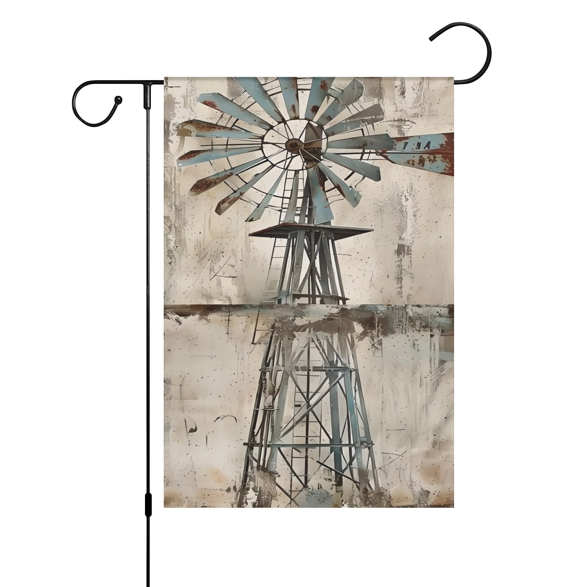 Square Garden Flag Double Sided Exquisite Beautiful Style Outdoor Flag ...