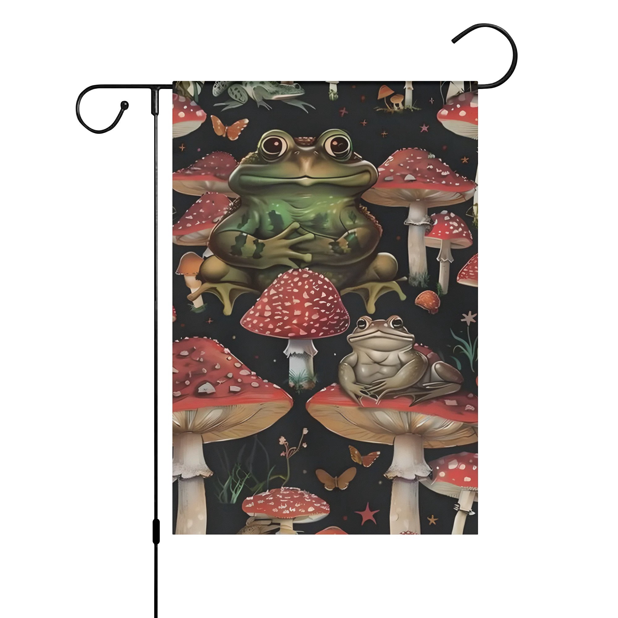 Square Garden Flag Double Sided Exquisite Style Outdoor Flag Durable ...