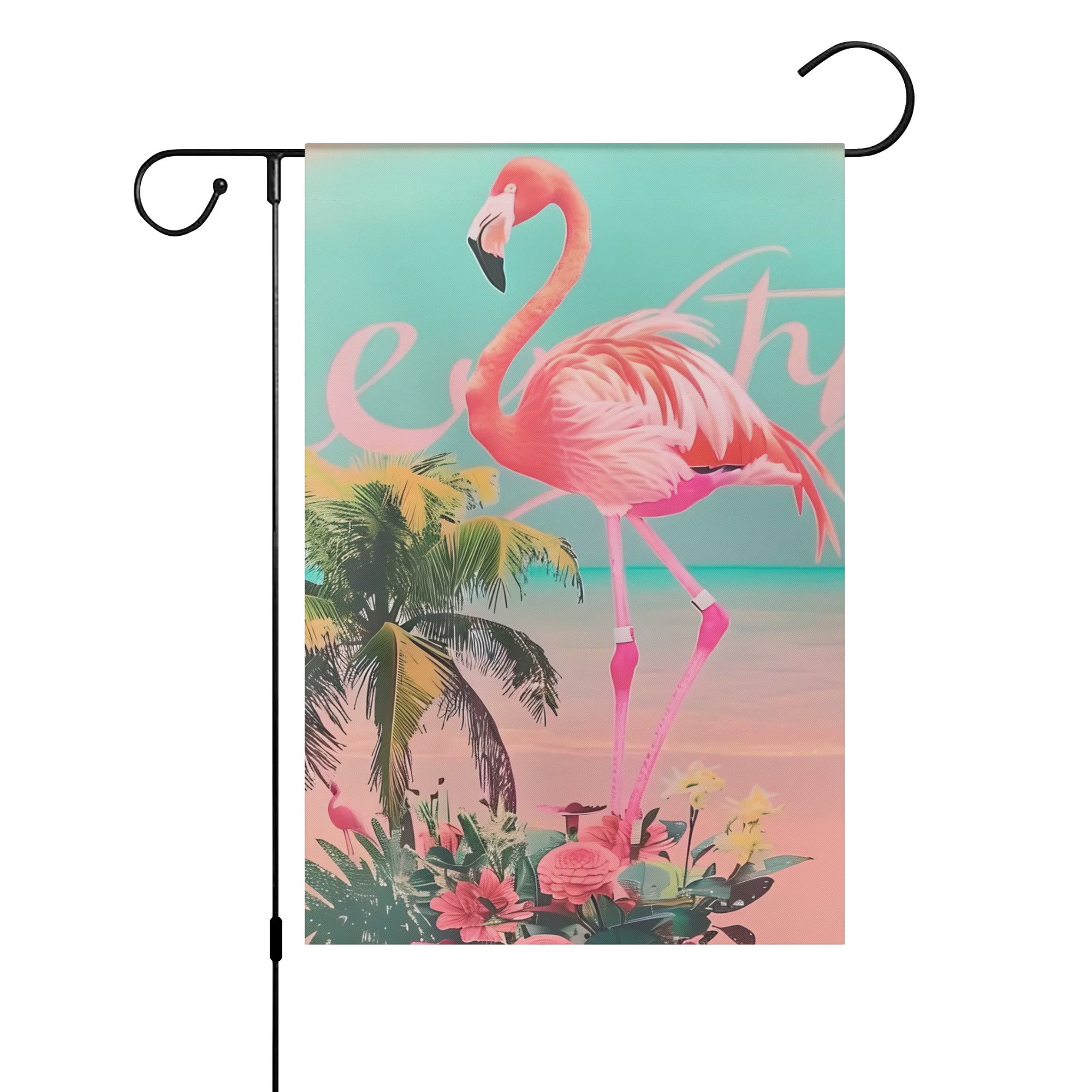 Square Garden Flag Double Sided Simple Style Outdoor Flag Durable and Lightweight Courtyard Flag ...