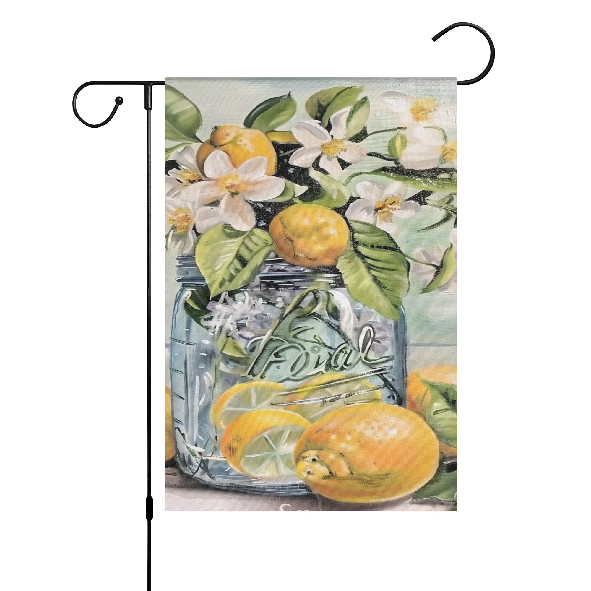 Square Garden Flag Double Sided Simple Style Outdoor Flag Durable and ...