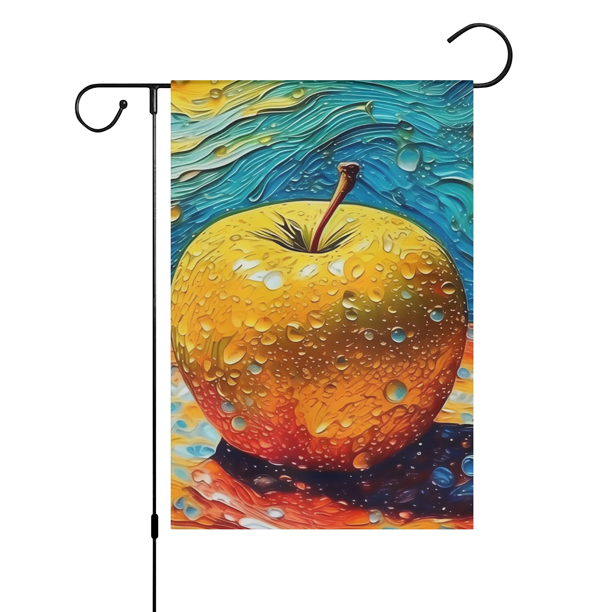 Square Garden Flag Double Sided Simple StyleOutdoor Flag Durable and Lightweight Courtyard Flag ...