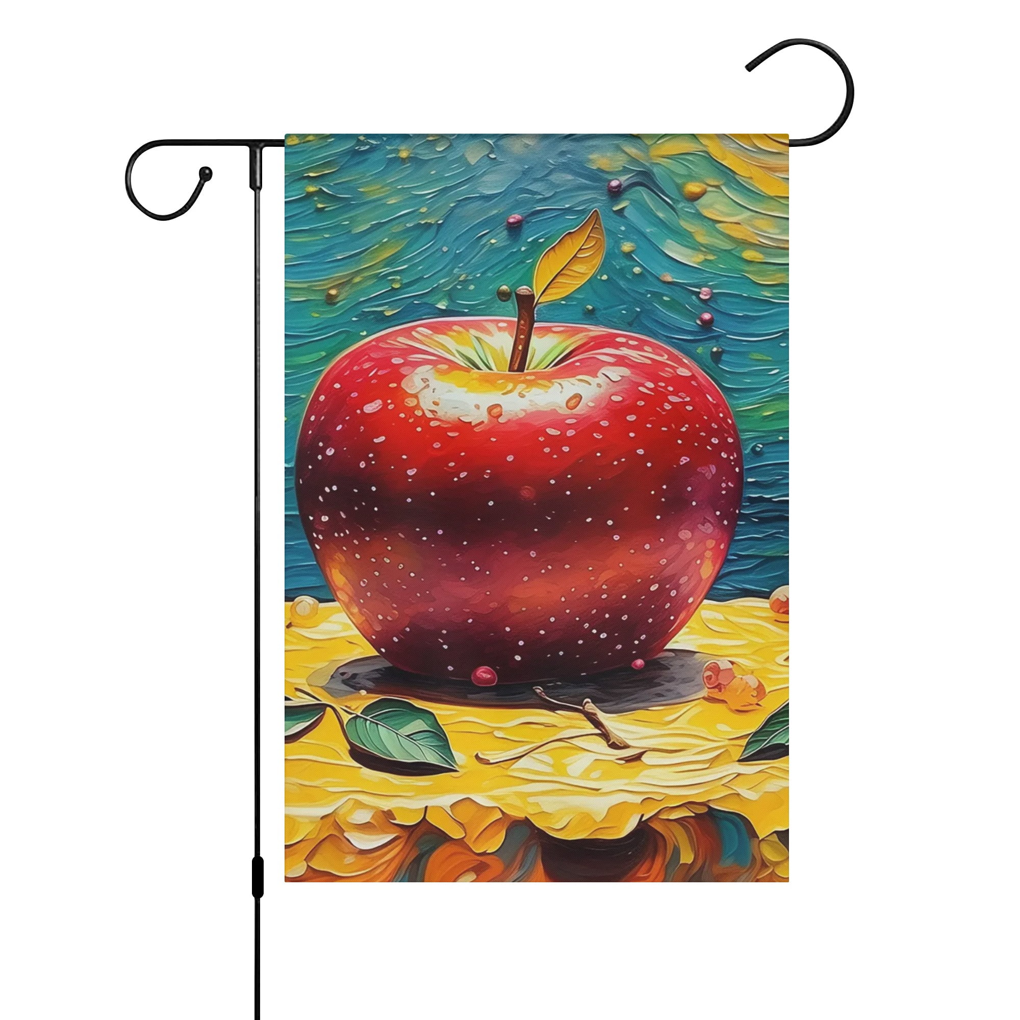 Square Garden Flag Double Sided Simple StyleOutdoor Flag Durable and Lightweight Courtyard Flag ...