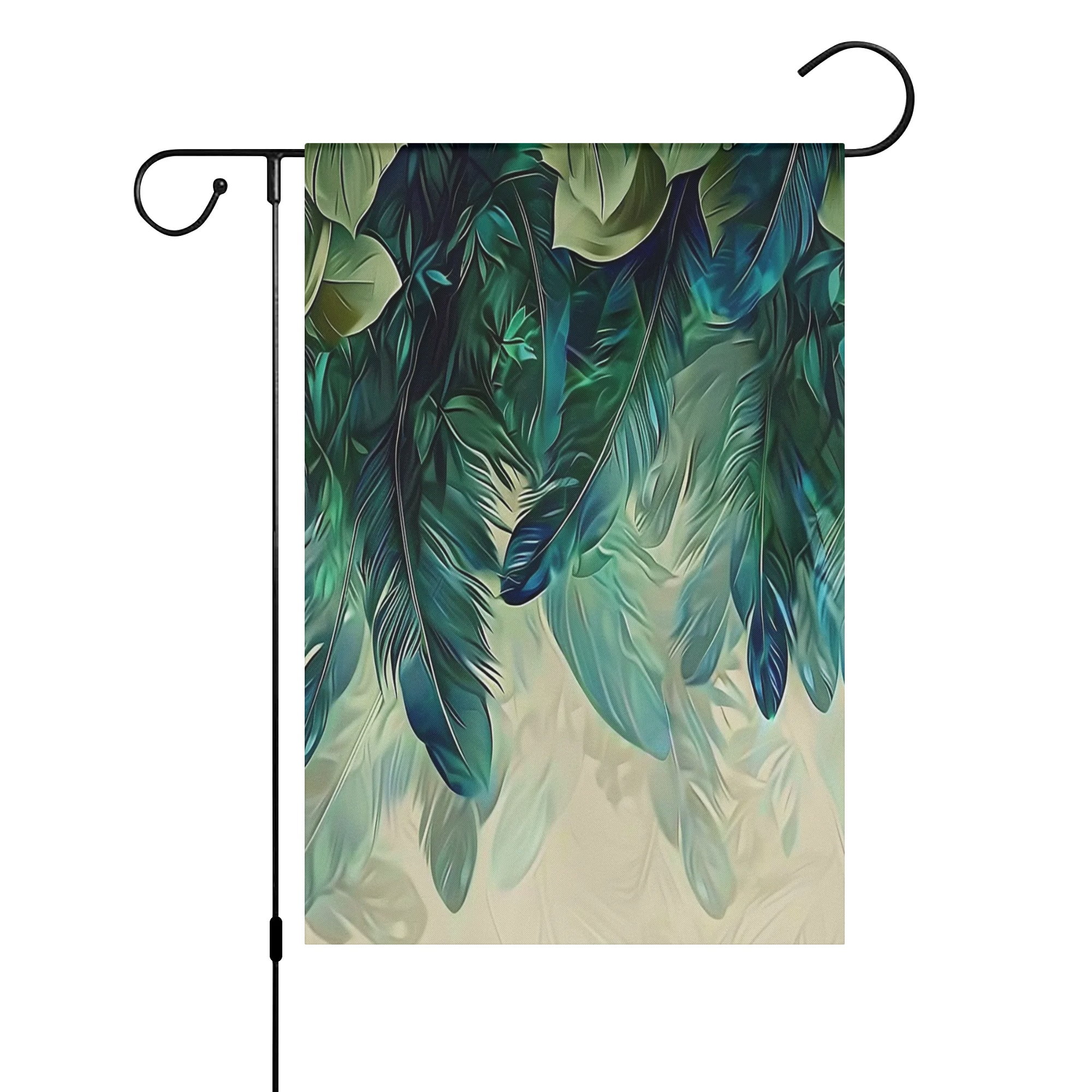 Square Garden Flag Exquisite Beautiful Style Double Sided Outdoor Flag ...