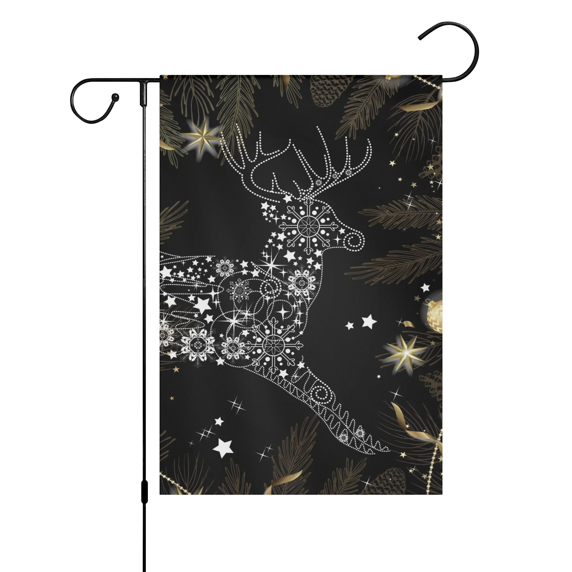 Square Garden Flag Exquisite Beautiful Style Double Sided Outdoor Flag ...