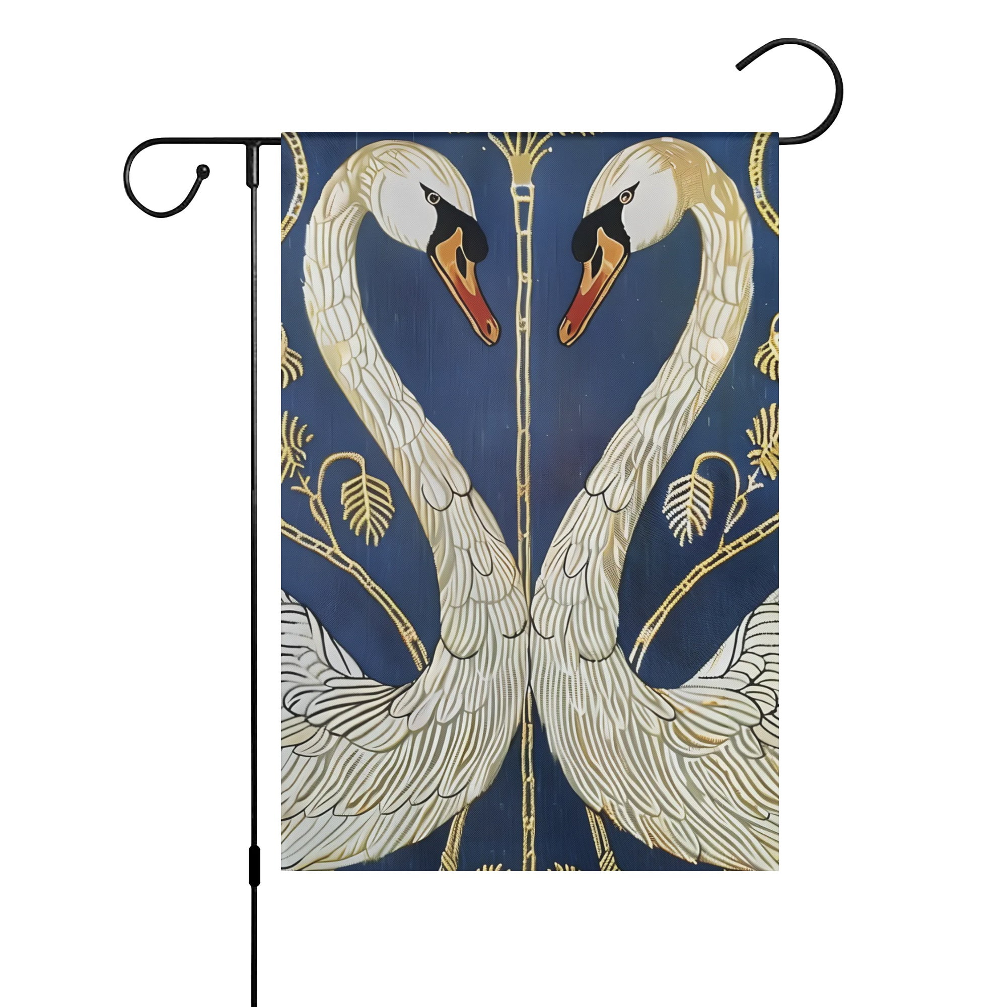 Square Garden Flag Exquisite Beautiful Style Outdoor Flag Double Sided ...