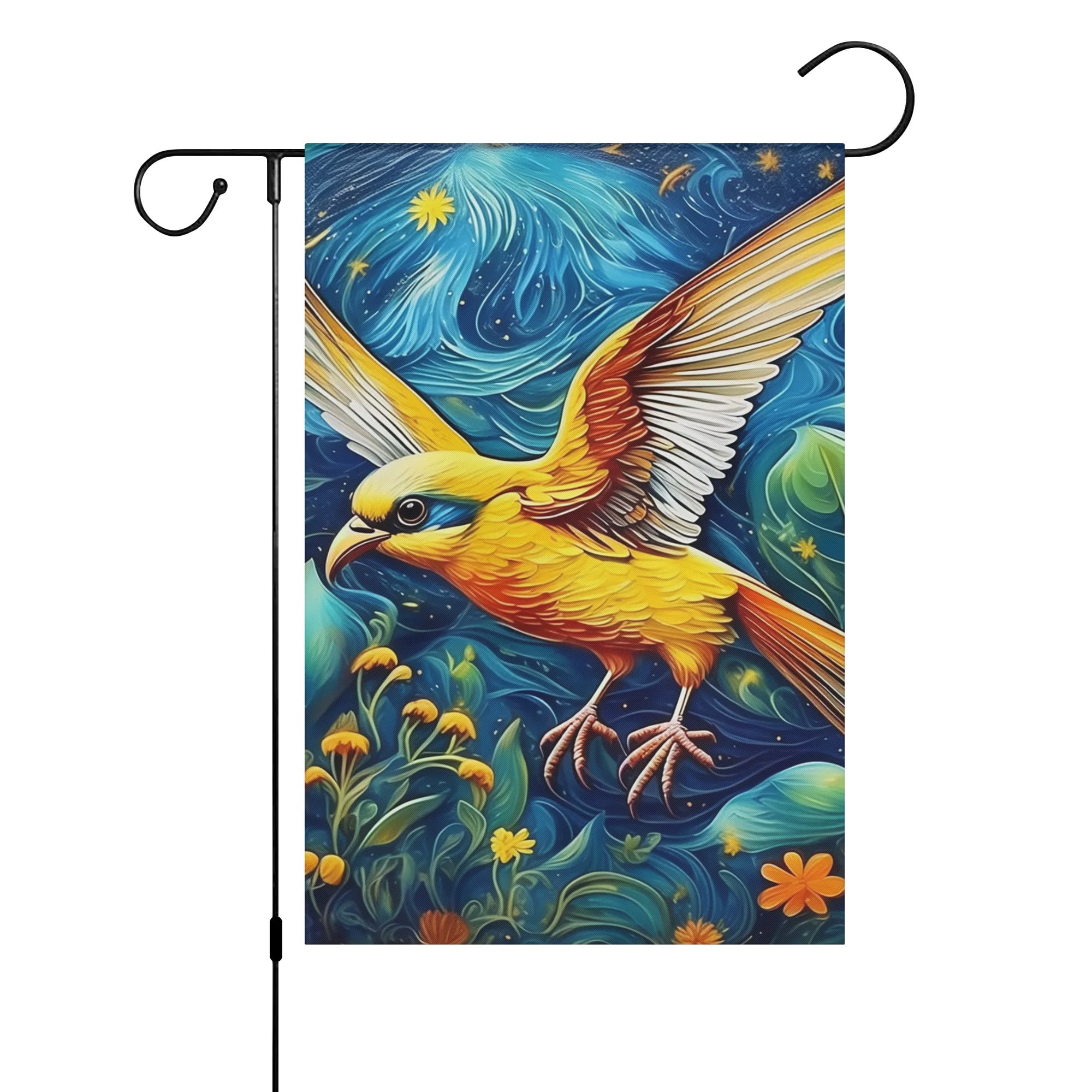Square Garden Flag Exquisite Fashion Style Double Sided Outdoor Flag ...
